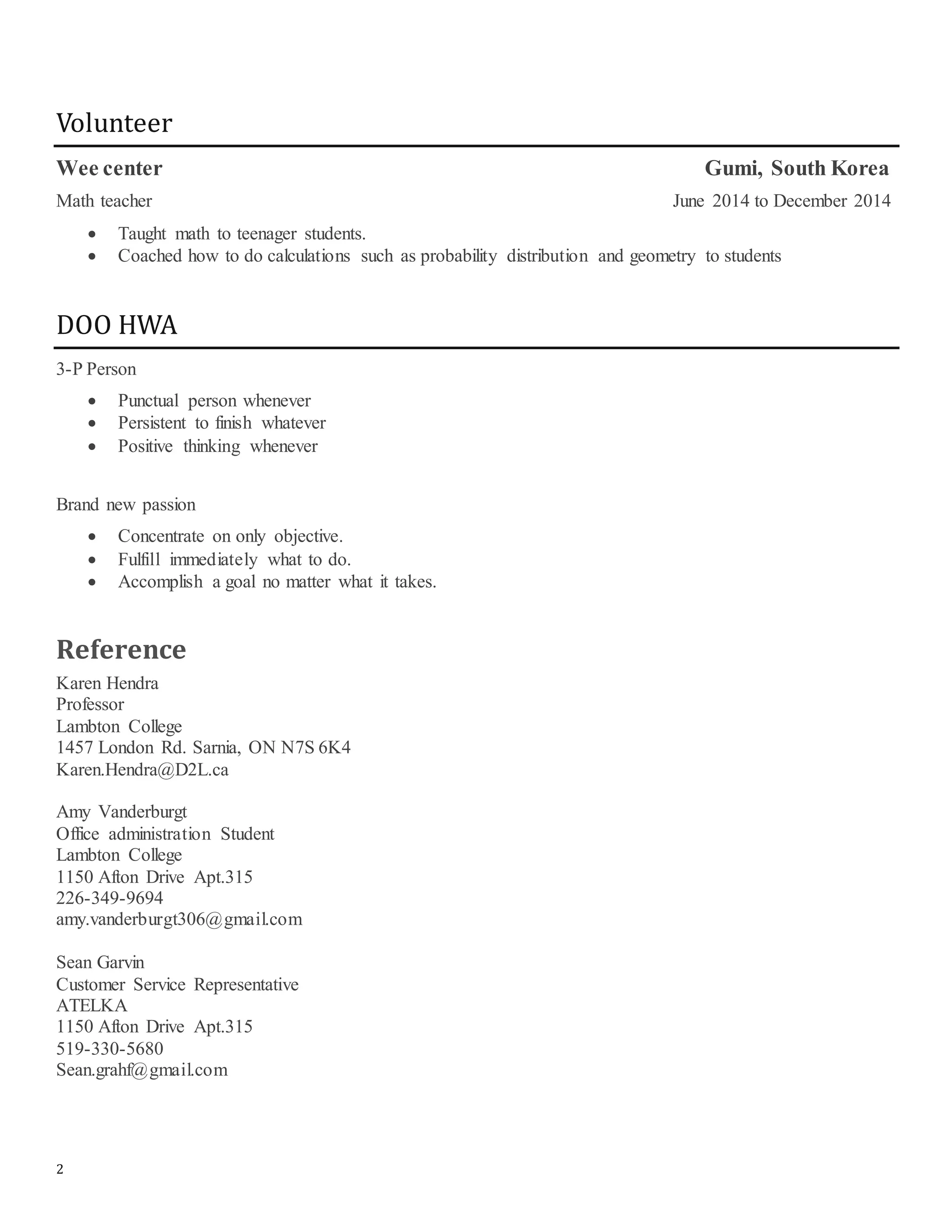 CPP resume c0675749 | PDF