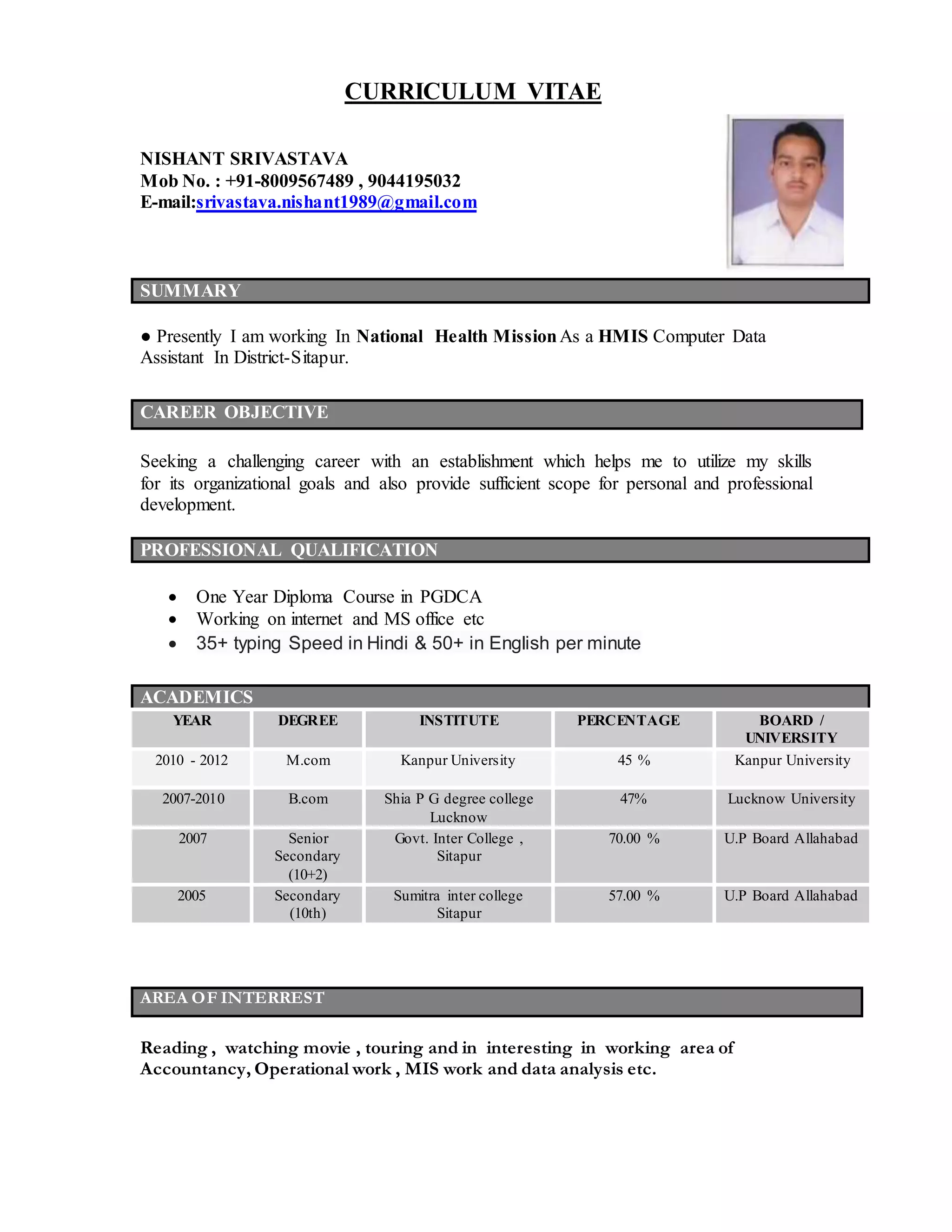 nishant cv (8) | PDF
