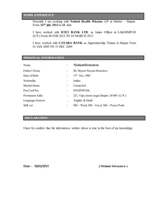 nishant cv (8) | PDF