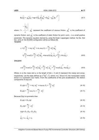 Adaptive Functional-Based Neuro-Fuzzy-PID Incremental Controller Structure | PDF