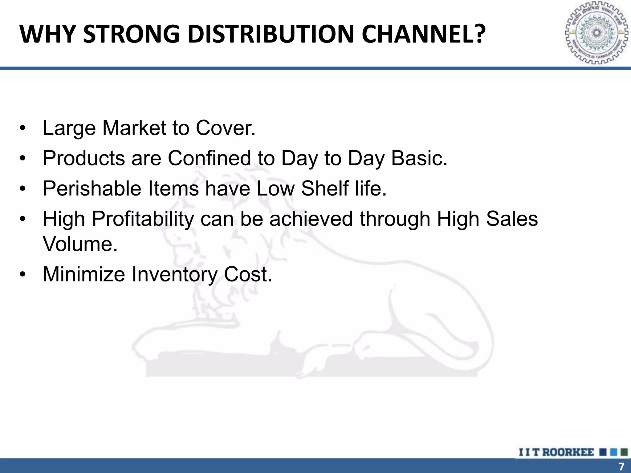 Distribution Channel In FMCG | PPTX