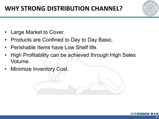 Distribution Channel In FMCG | PPTX