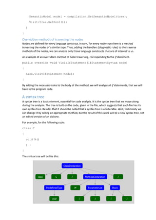 Introduction to Roslyn and its use in program development | PDF