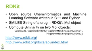 Distributed End-to-End Drug Similarity Analytics and Visualization Workflow with Anahita ...