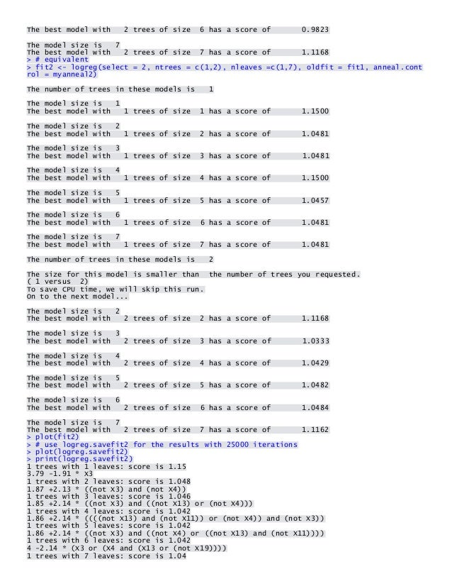 R version 3 Examples