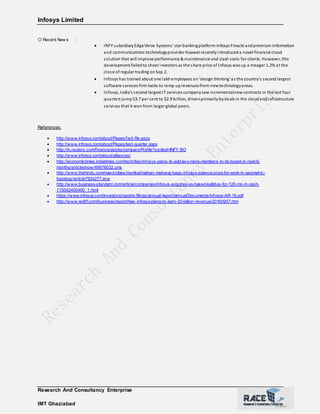 039 infosys | DOCX