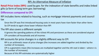 Inflation - How it's measured | PPTX