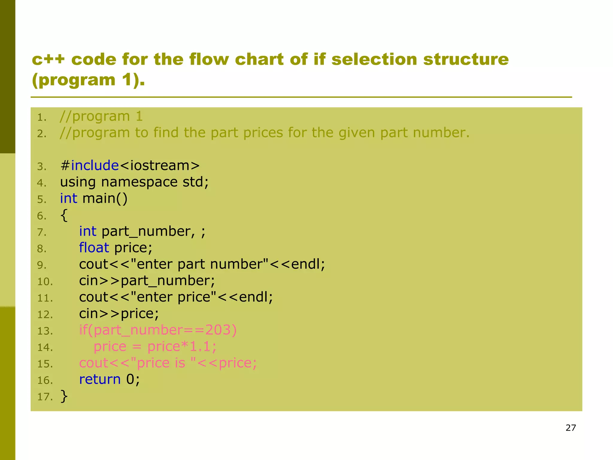03a control structures | PPT