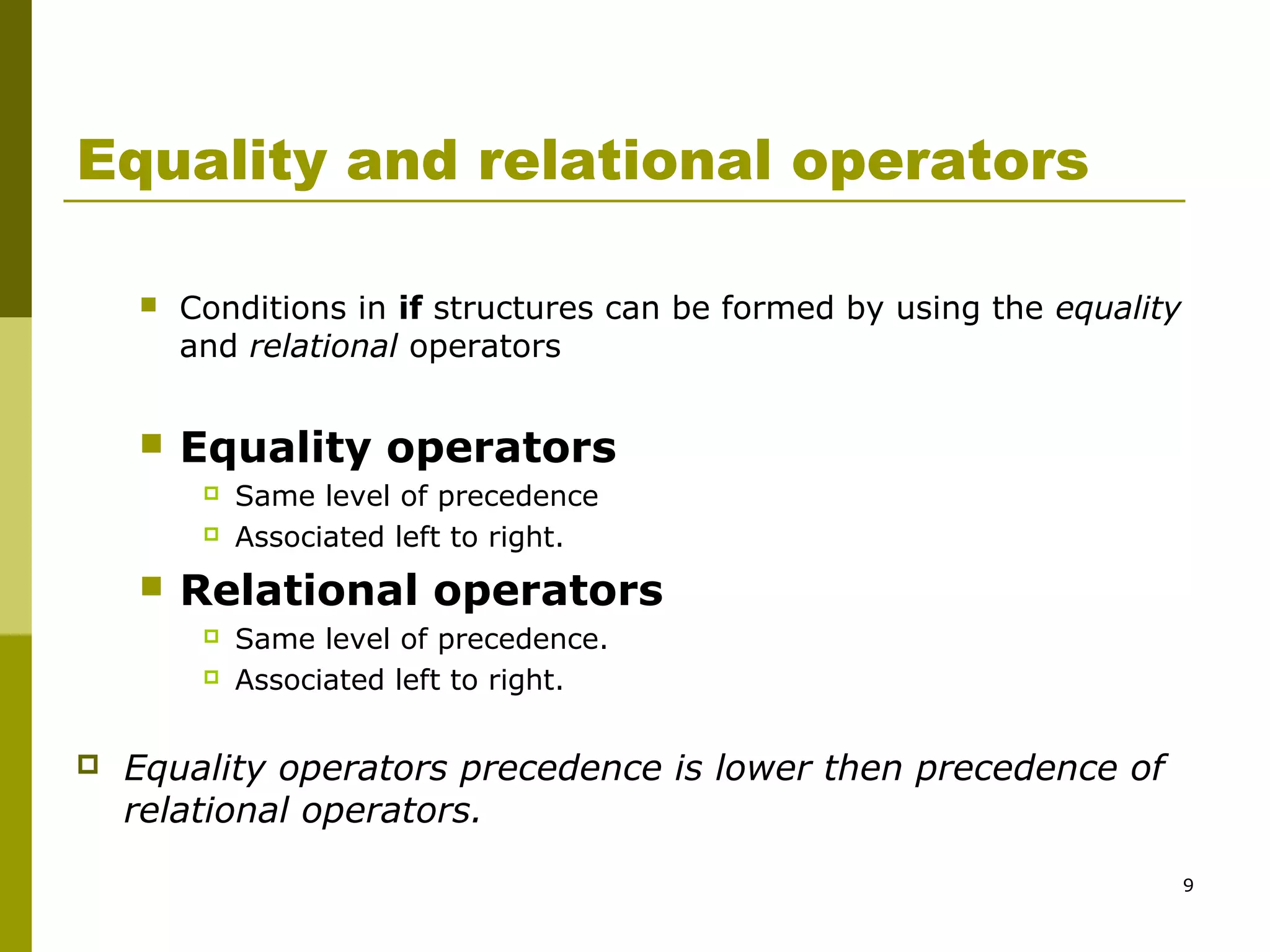 03a Control Structures Ppt