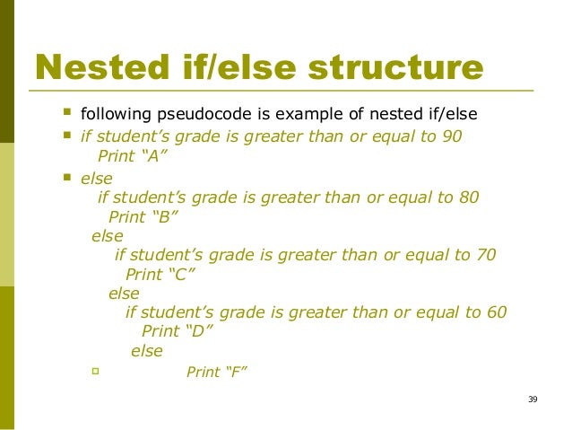 03a control structures
