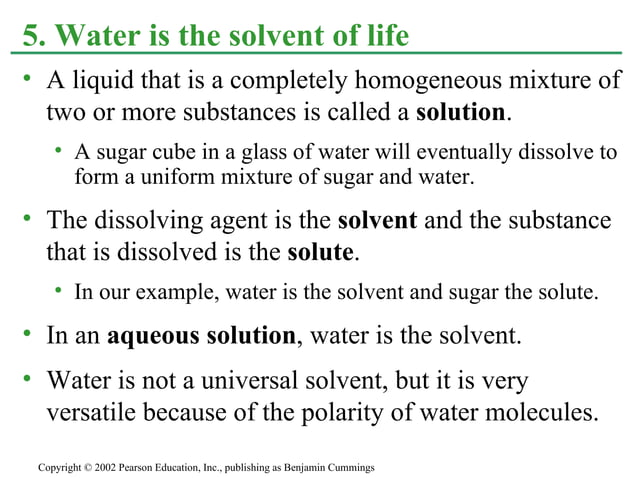effectsofwaterpolarity | PPT