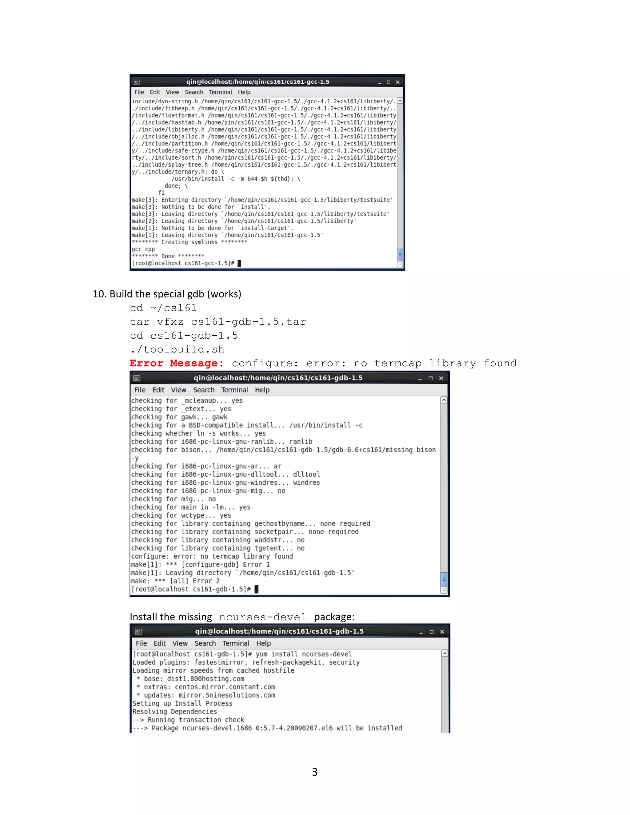 Project 2 how to install and compile os161 | PDF