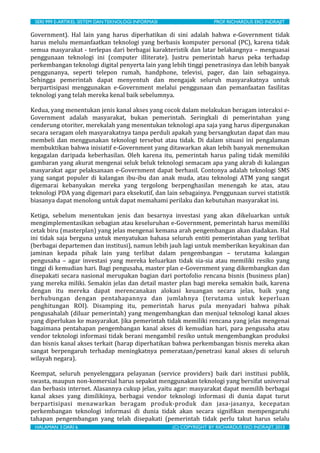 03a Tiga Tantangan Besar e-Government | PDF