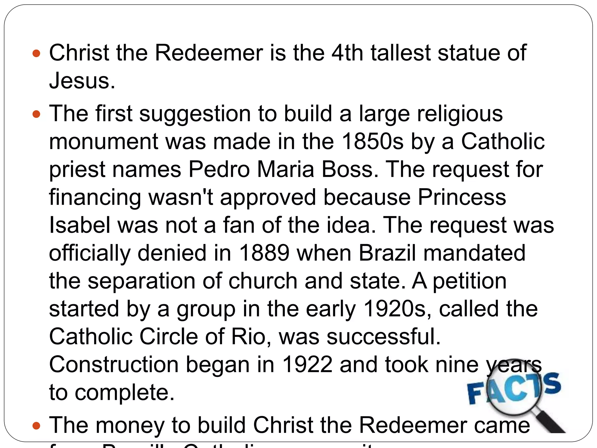 CHRIST THE REDEEMER | PPTX