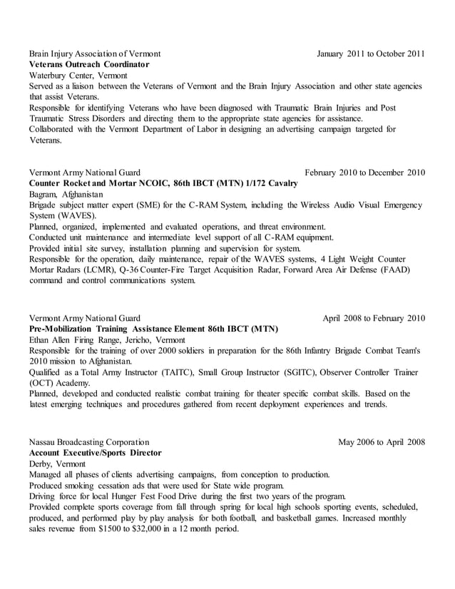 Richard Bruce Resume 1 classical word | DOCX | Defense Industry ...