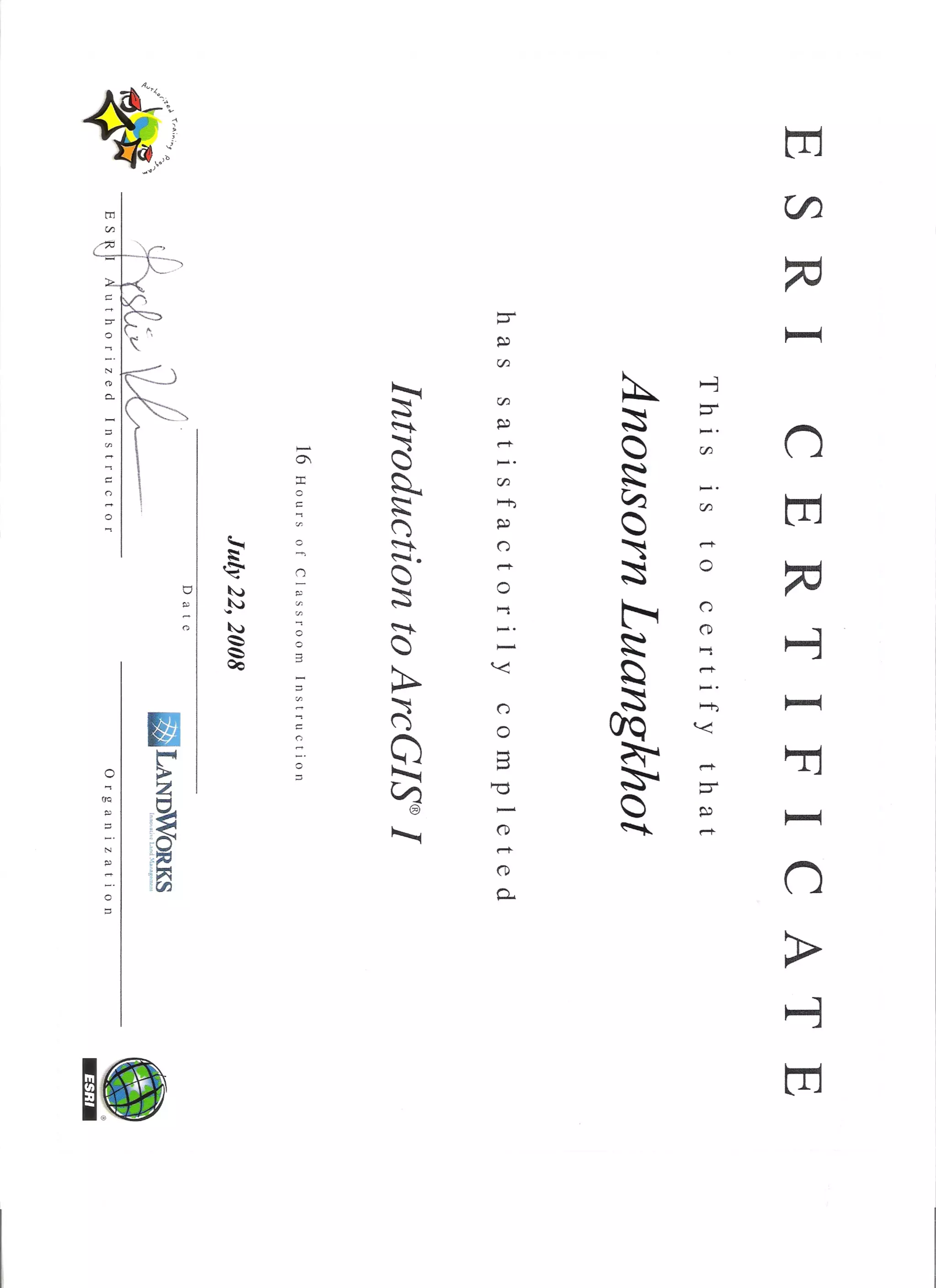 ArcGIS I Certificate | PDF