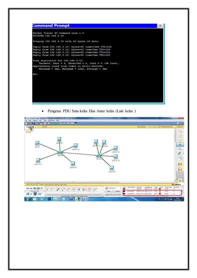 Membuat Simulasi Jaringan Dengan Cisco Packet Tracer | PDF