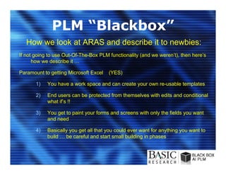 03 Ace 2010 Basic Research Plm For Recipe Management And Supply Chain | PDF