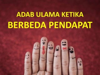 Materi Adab Sebelum Ilmu - Nasihat Ustadz | PPTX