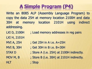 03 addr mode & instructions | PPSX