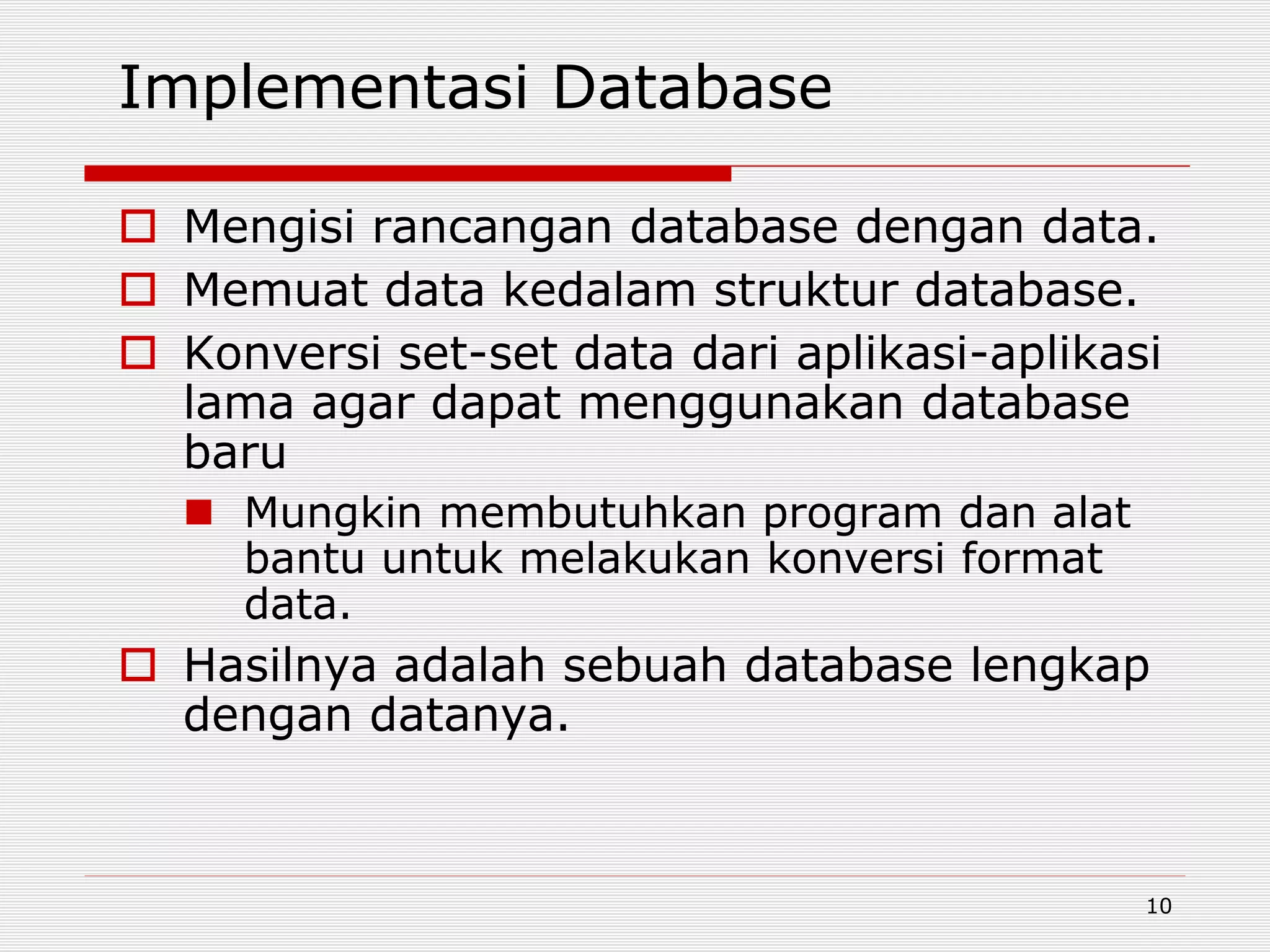 Administrasi Database | PPT