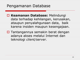 Administrasi Database | PPT