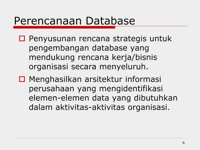 Administrasi Database | PPT