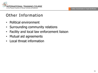 03a facility characterization | PPTX