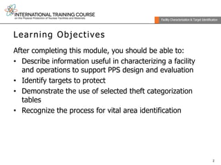 03a facility characterization | PPTX