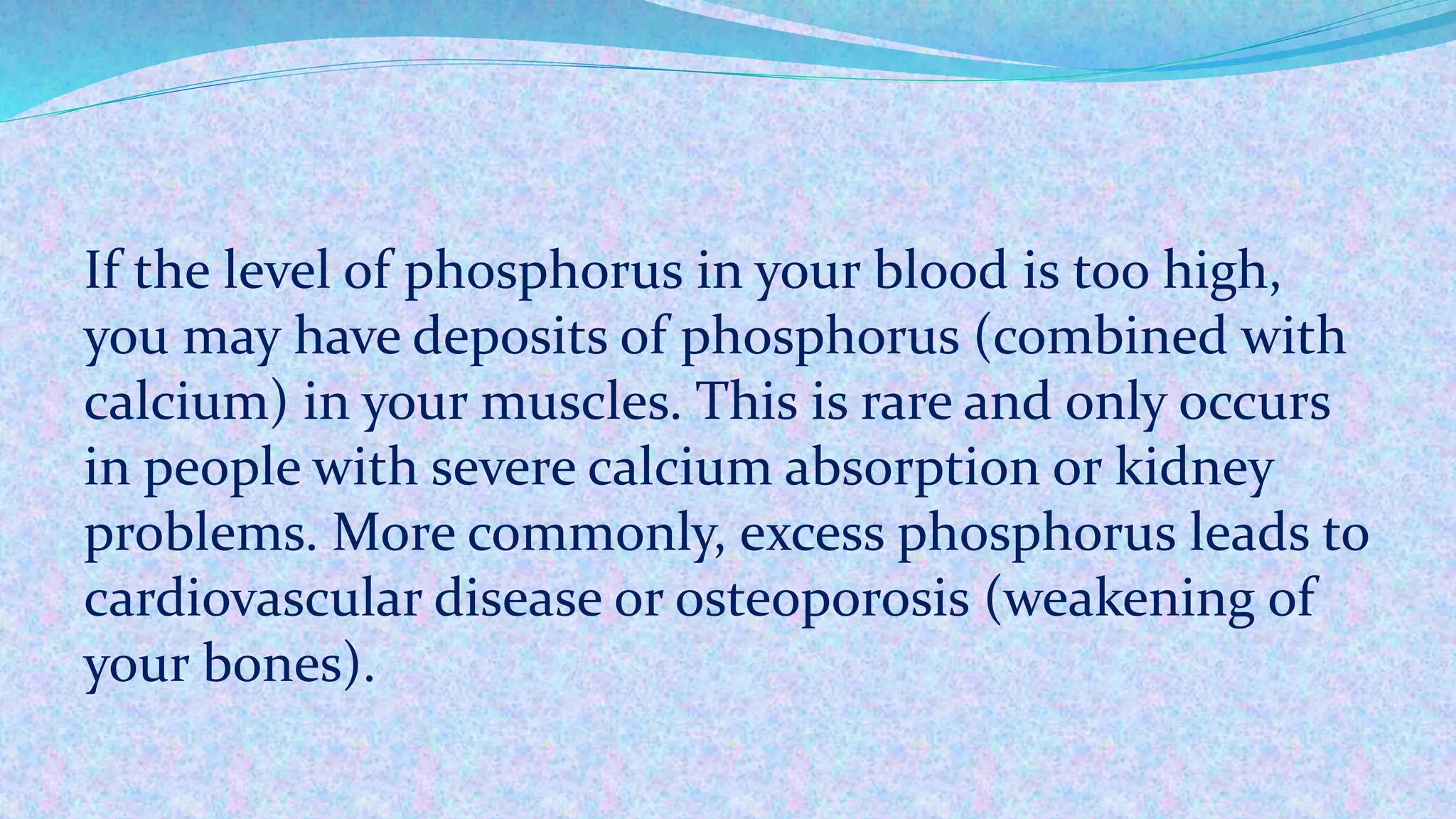 phosphorus estimation | PPTX