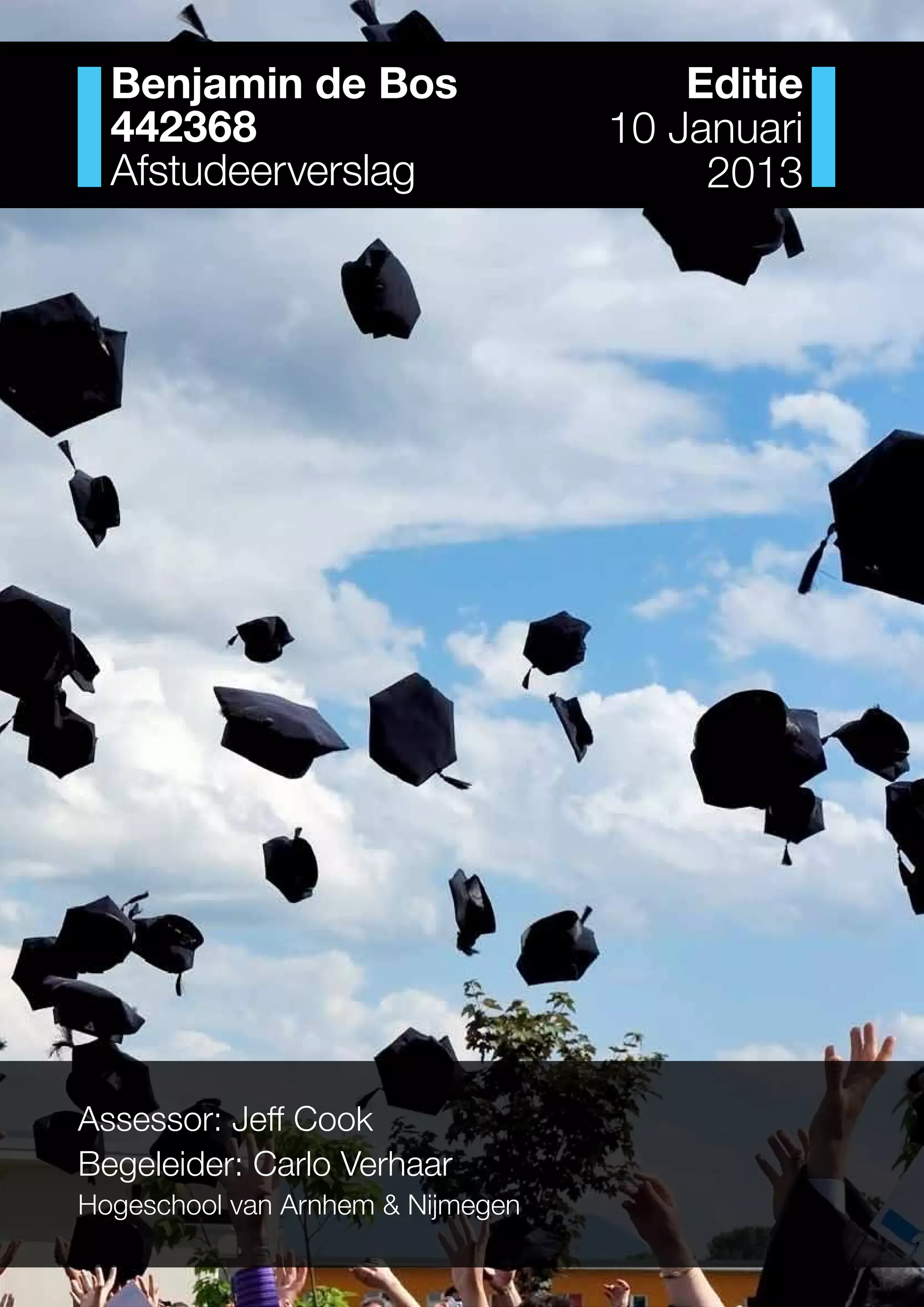 03 afstudeerverslag benjamin de bos - print | PDF