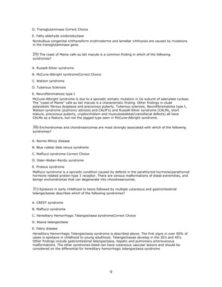 ETAS_MCQ_03 a genodermatoses | DOC
