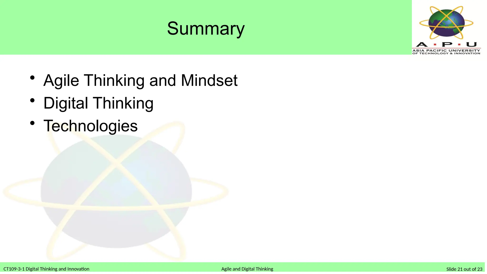Digital thinking and innovation 03 Agile and Digital Thinking.pptx