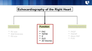 2025 ASE Right Heart and PH Guidelines (Cardiac Imaging Symposium) | PPTX