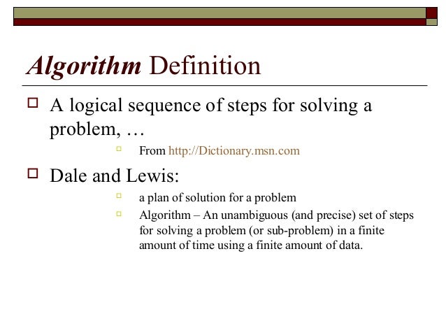 03 algorithm properties 03 algorithm properties