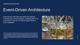 With events to a modern integration architecture | PPT