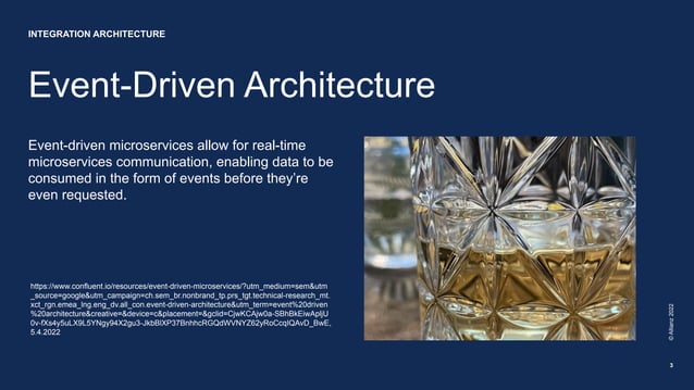 With events to a modern integration architecture | PPT