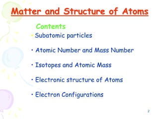 03a matter and structure of atoms | PPT