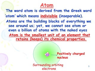 03a matter and structure of atoms | PPT