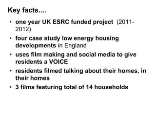 Inside the UK's EcoHome - a Pecha Kucha story | PPT