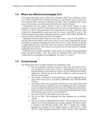 Setting Up, Understanding & Troubleshooting of Industrial Ethernet ...