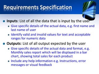 03 analysis of_requirementsspecification | PPT