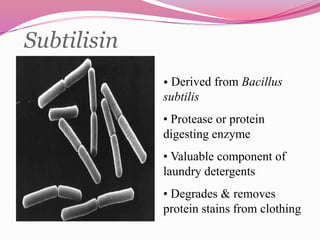 Microbes in biological control,Fermentation and enzyme technology | PPTX