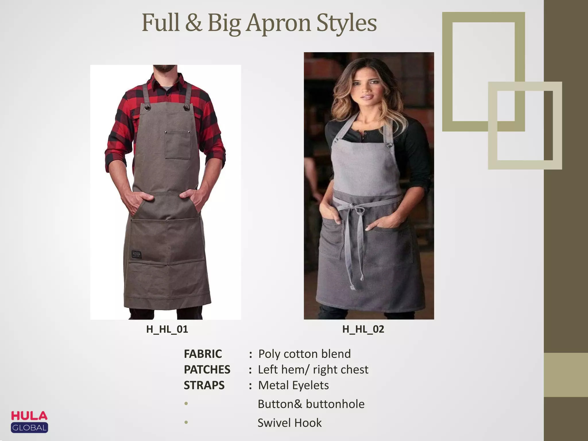Hotel Apron Collection | PDF
