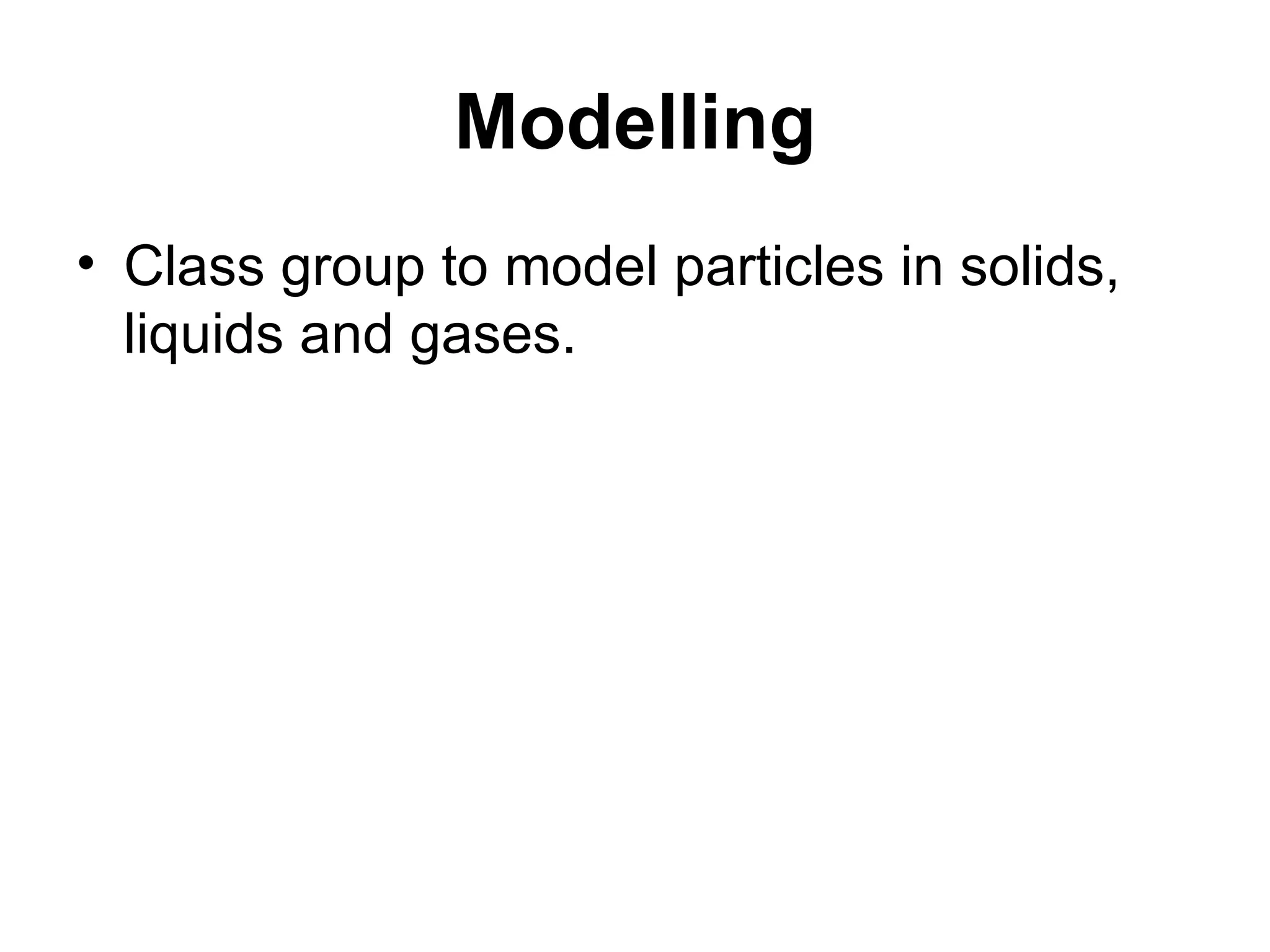 Y7 Particles 03 arrangement of particles | PPT