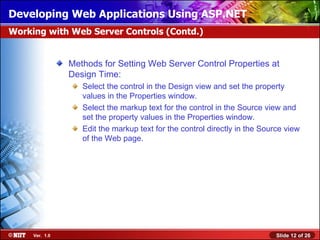 03 asp.net session04 | PPS | Web Design and HTML | Internet