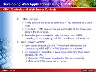 03 asp.net session04 | PPS | Web Design and HTML | Internet
