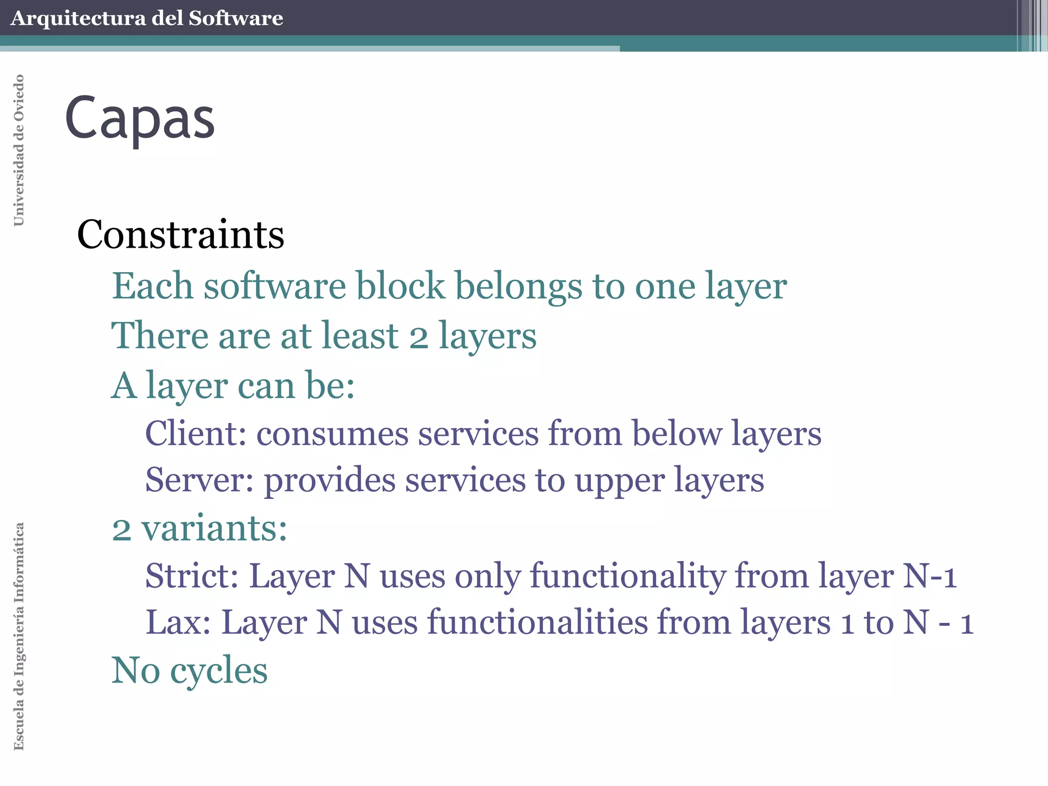 Software Architecture Taxonomies - modularity | PPTX