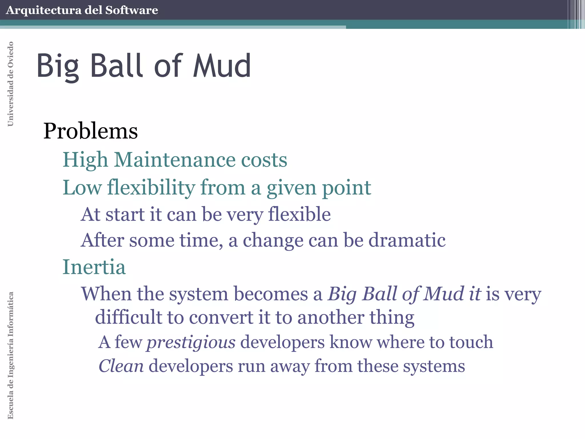 Software Architecture Taxonomies - modularity | PPTX