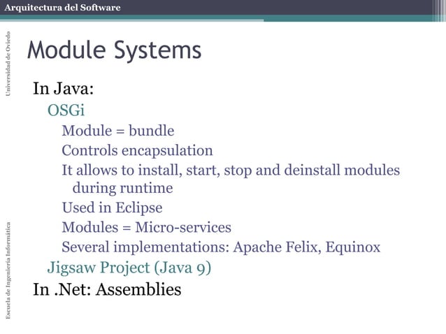 Software Architecture Taxonomies - modularity | PPTX